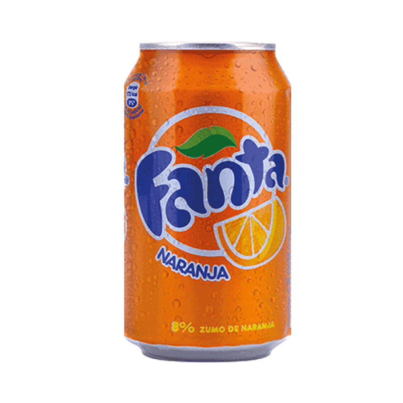Bebida Gaseosa Lata 350 Ml Pack de 6 Unidades Fanta